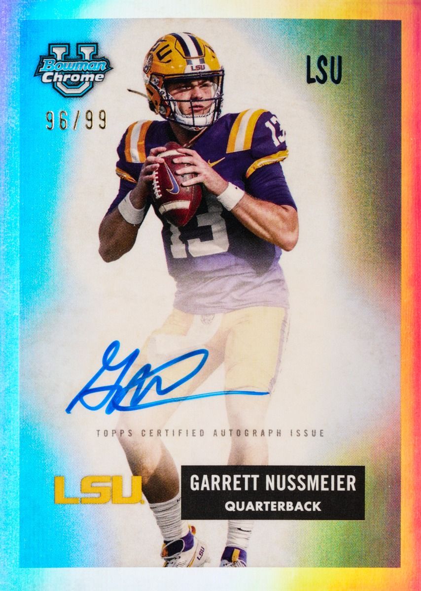 2024 Bowman University Chrome Football Cards Review and Checklist