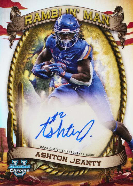 2024 Bowman University Chrome Football Cards Review and Checklist