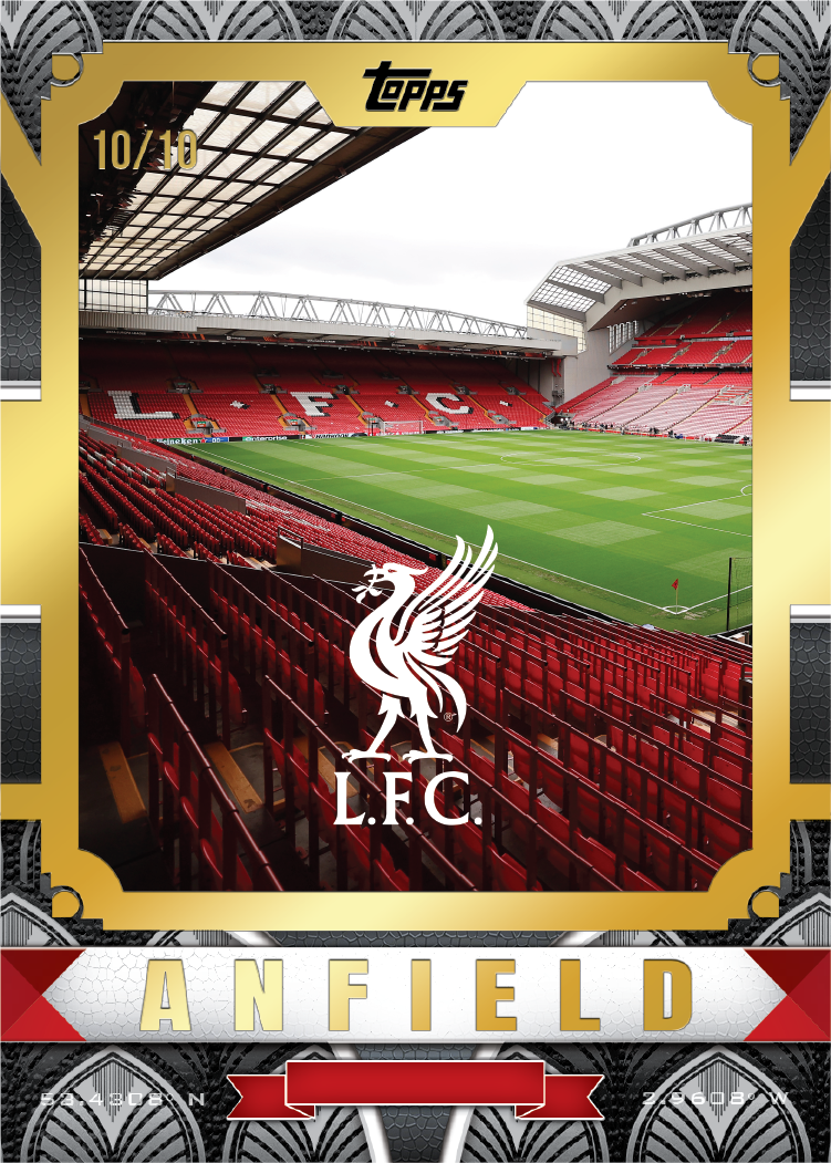 2024-25 Topps Palatial Liverpool FC set Review and Checklist