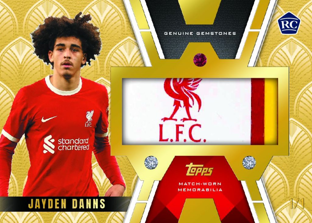 2024-25 Topps Palatial Liverpool FC set Review and Checklist
