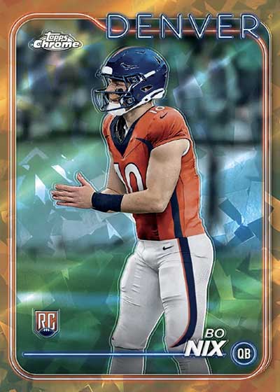 2024 Topps Chrome Sapphire Football Set Review and Checklist