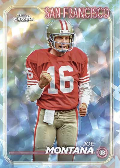 2024 Topps Chrome Sapphire Football Set Review and Checklist