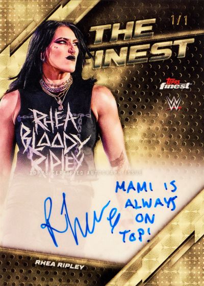 2025 Topps Finest WWE Set Review and Checklist