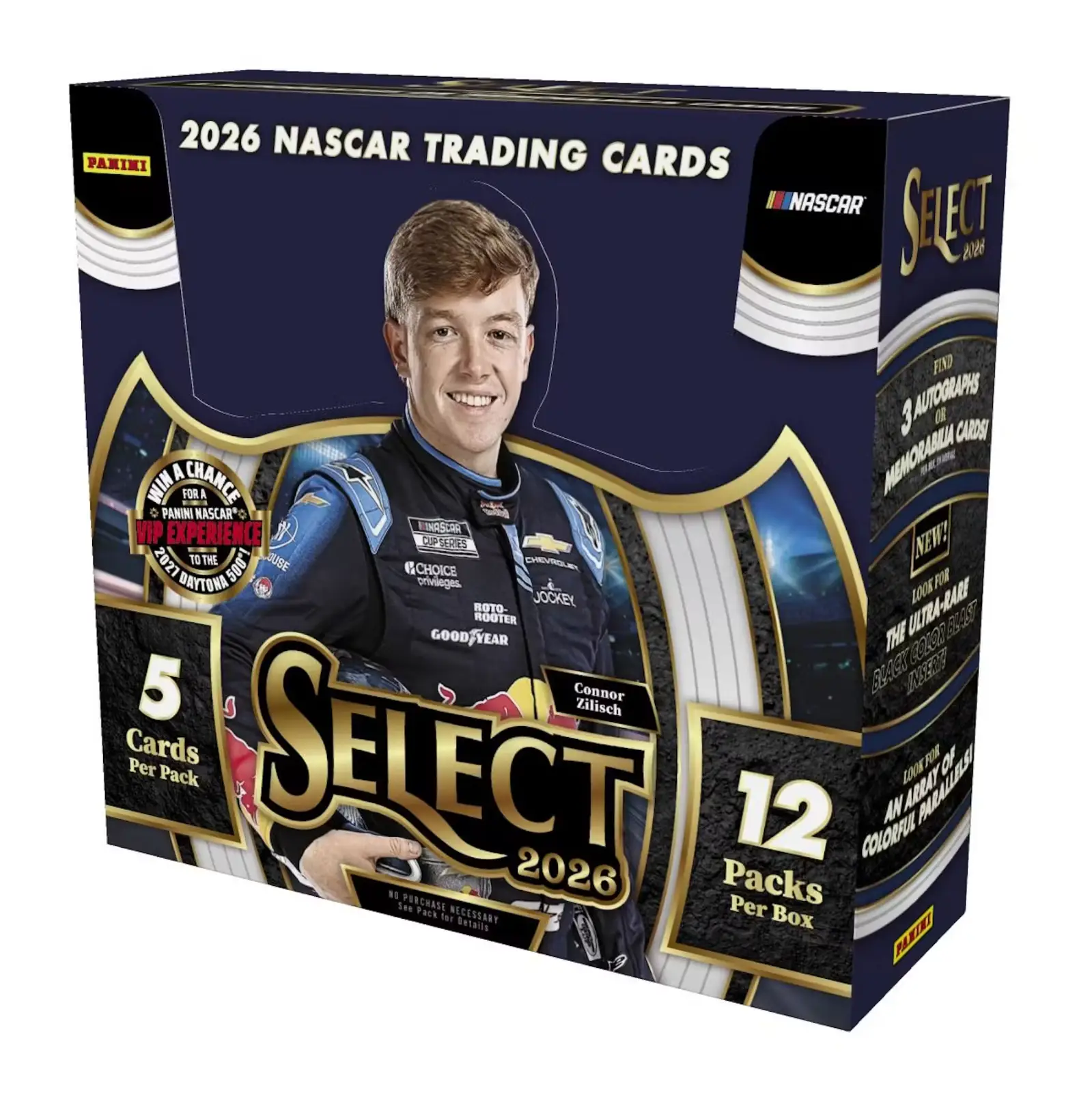 2026 Panini Select Racing Trading Card Box Set Review and Checklist